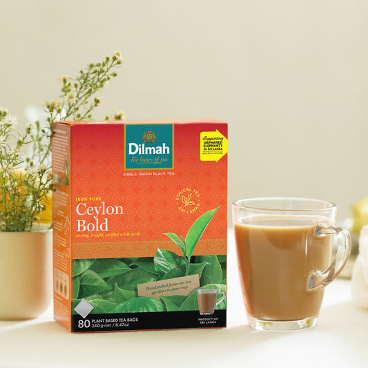 Ceylon Bold 80 Tea Bags – Dilmah New Zealand