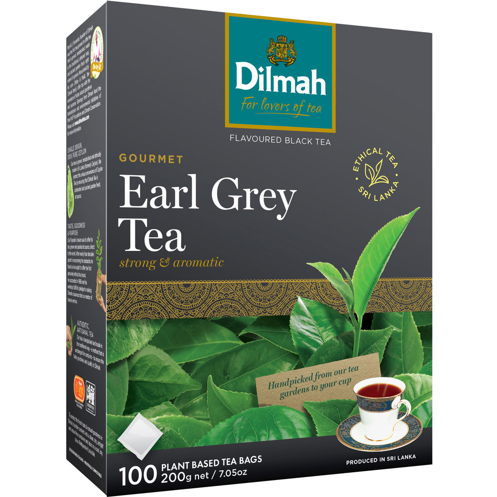 Premium Earl Grey 100 Tagless Tea Bags – Dilmah New Zealand