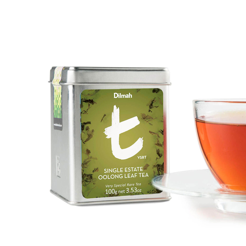 t-series Tin Caddy Single Estate Oolong Tea 100g Loose Leaf Tea ...